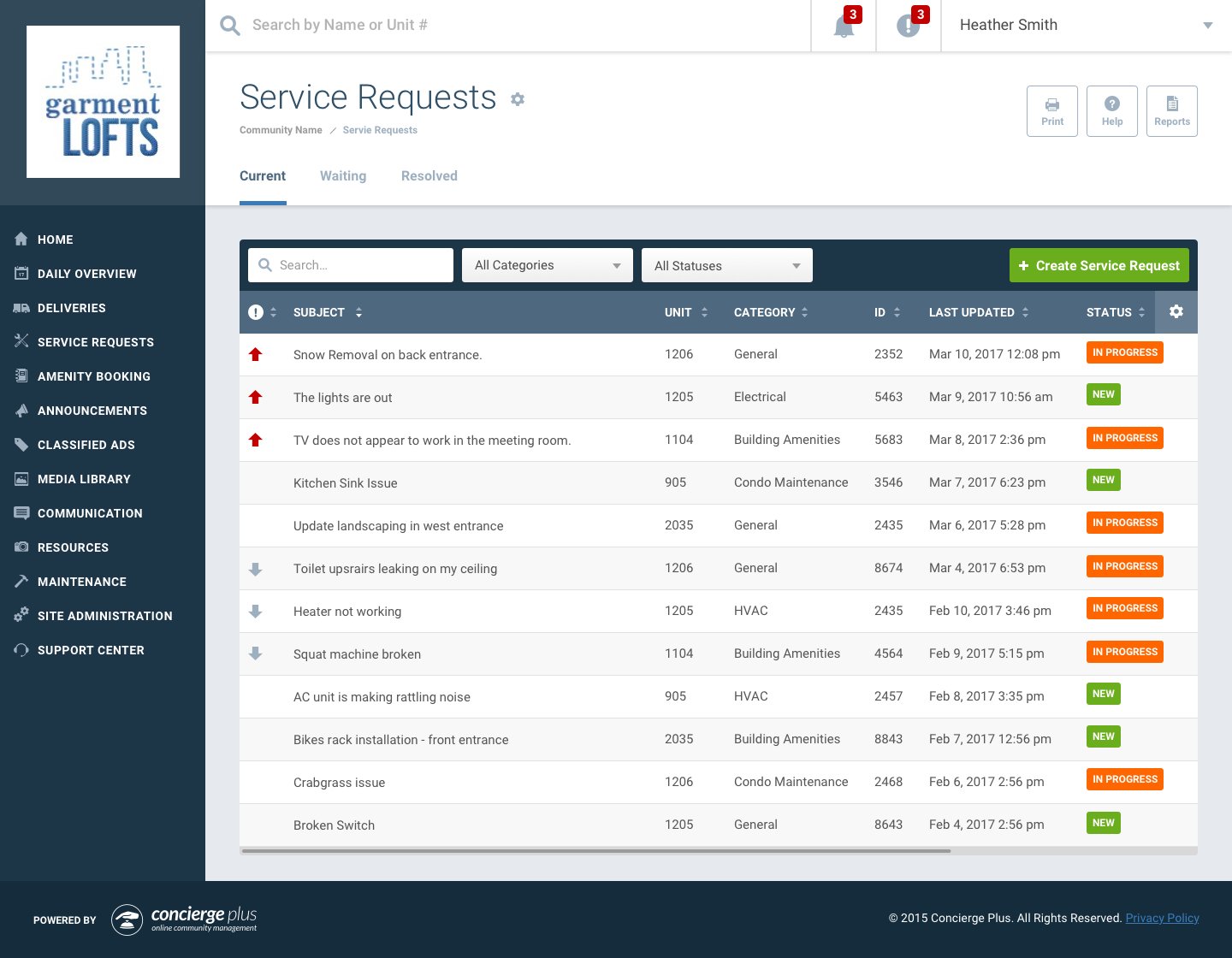 Concierge Plus - Software to Manage Your Condo in the Cloud